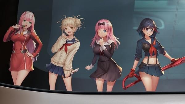 WAIFUCLUB DECALS --- Himiko, Mai, Ryuuko And Chika Waifu Pack